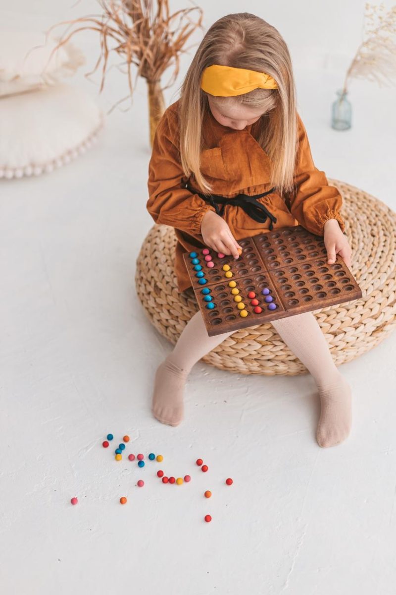 Montessori 100 Frame / Hundred Board - Woodinout © wooden toys