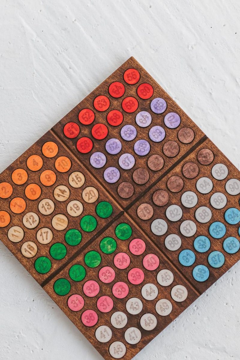 Montessori 100 Frame / Hundred Board - Woodinout © wooden toys